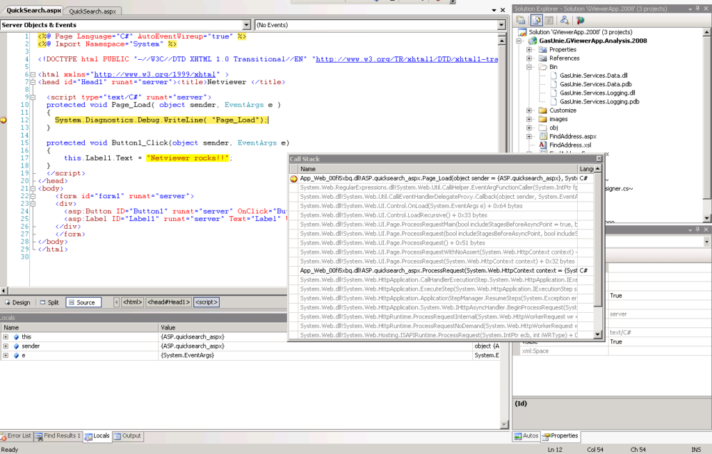 Debugging Netviewer Serverside Pages Gtech Corner